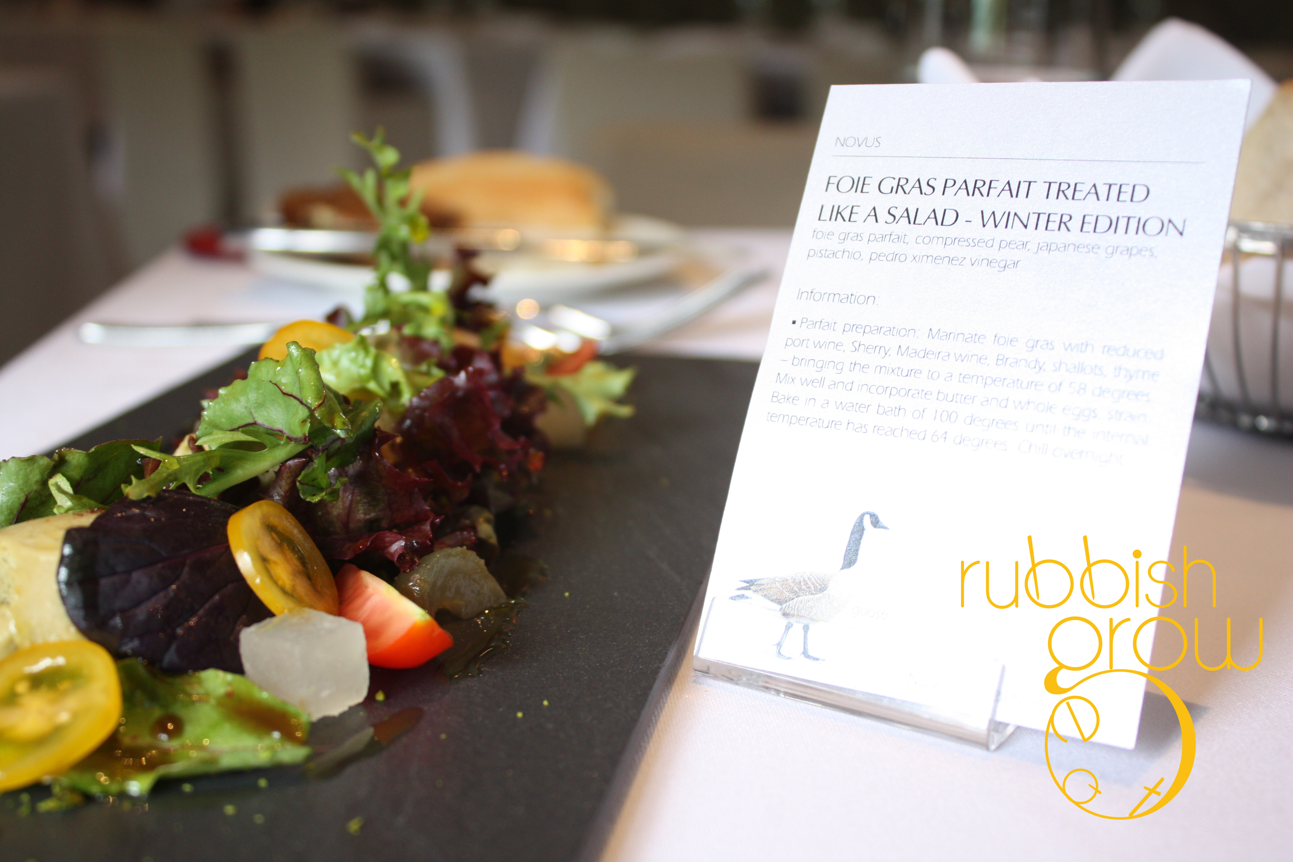 CLOSED: Novus Restaurant, National Museum of Singapore – Rubbish Eat ...