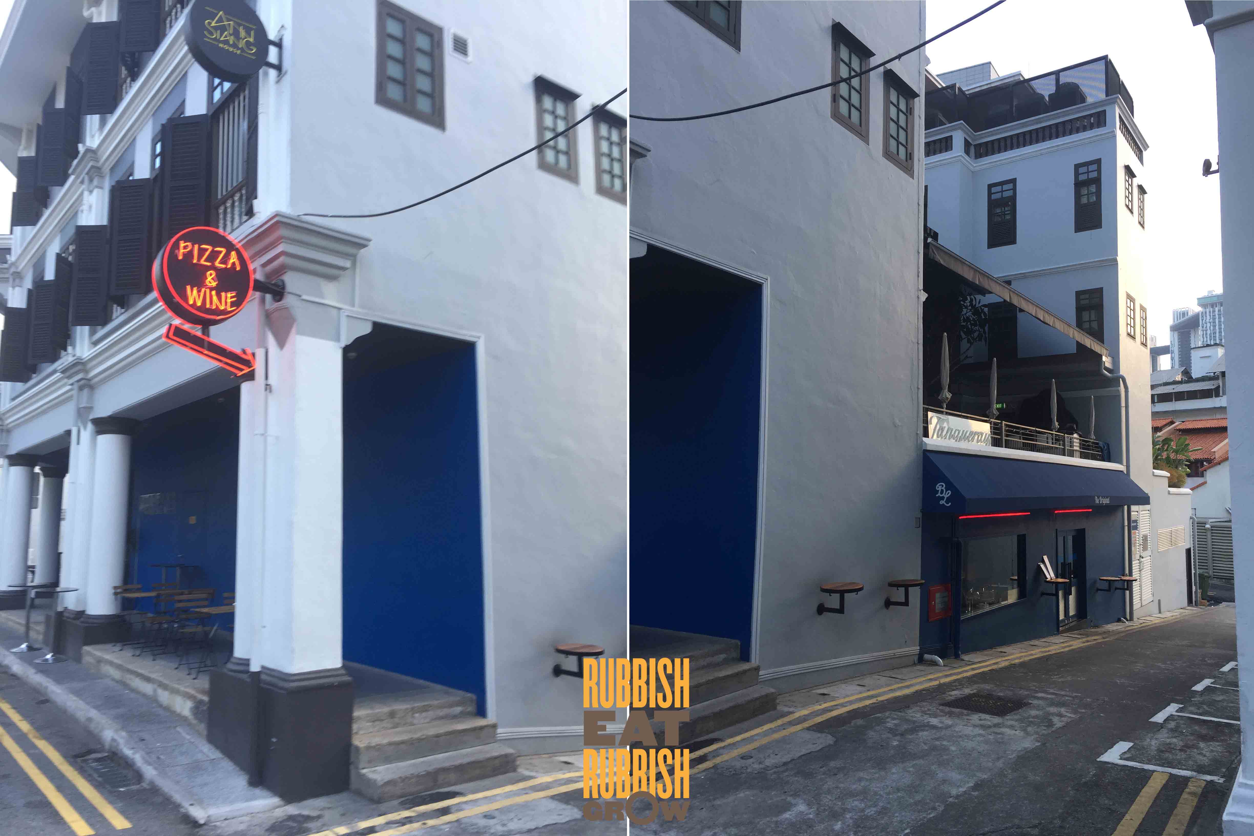 Blue Label Pizza, Ann Siang: Atas Pizzeria from Sister Restaurant of ...