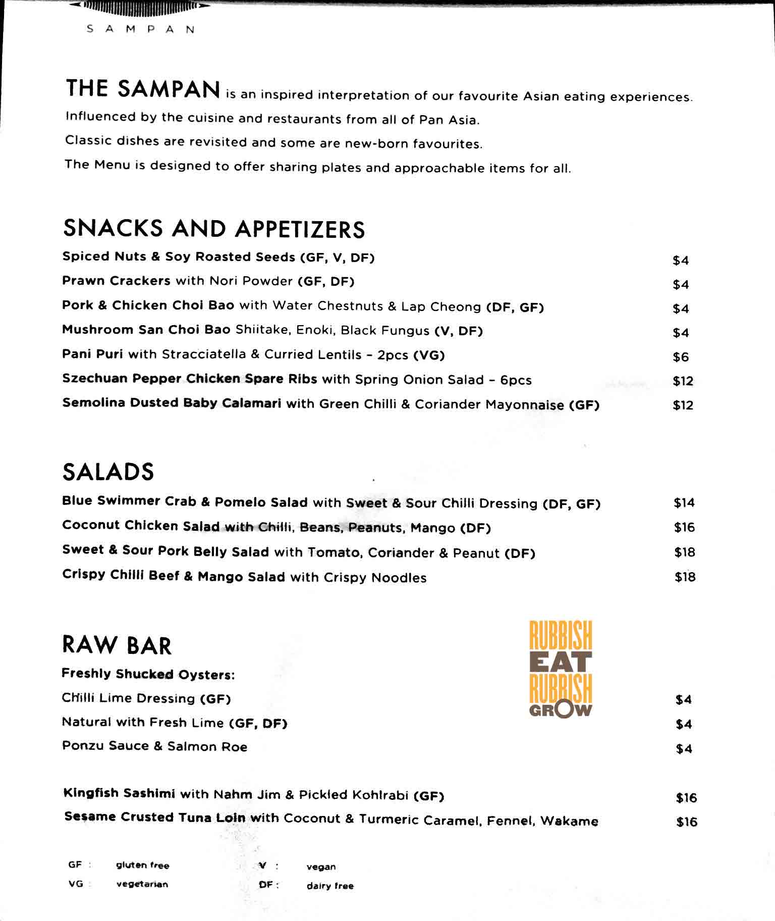 The Sampan, Boat Quay: Pan-Asian Cuisine with a River View – Rubbish ...