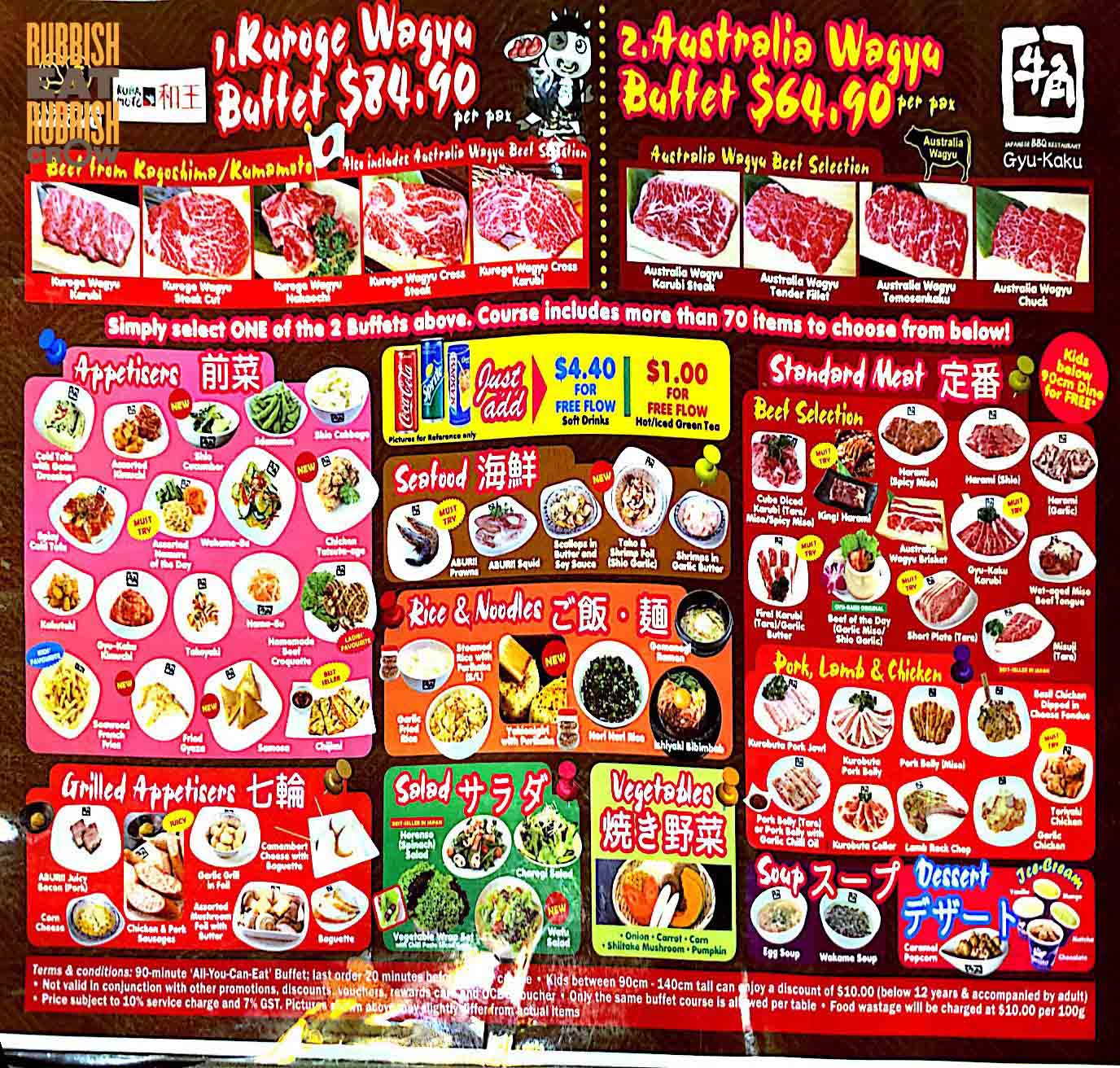 Gyu Kaku, City Square Mall: Wagyu BBQ Yakiniku Weekday Buffet for $54. ...