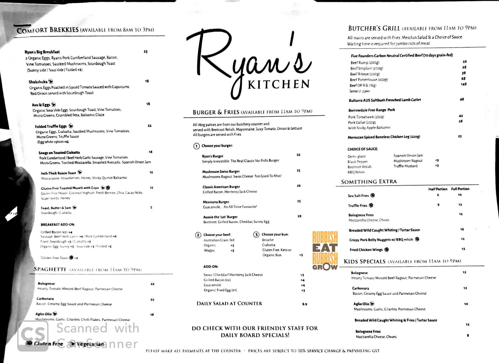 Ryan’s Kitchen, Great World: Guilt-free Grill Restaurant You’ll Most ...